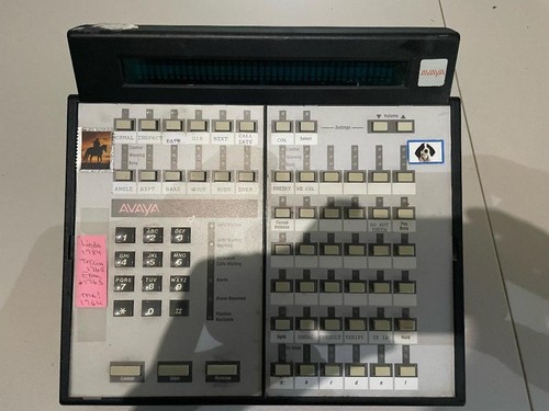 4 Avaya AT&T Lucent Definity 302C Executive Display Telephone Consoles ...