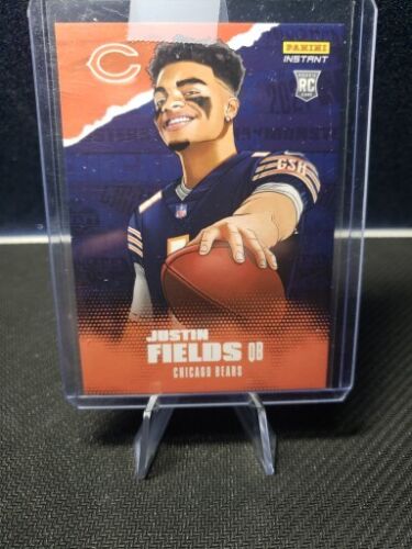 Justin Fields 2021 Panini Instant Nfl Draft Night Illustration Rookie