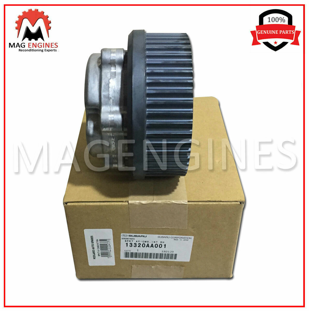 13320-AA001 GENUINE OEM SPROCKET ASSEMBLY-CAMSHAFT INTAKE, RIGHT ...