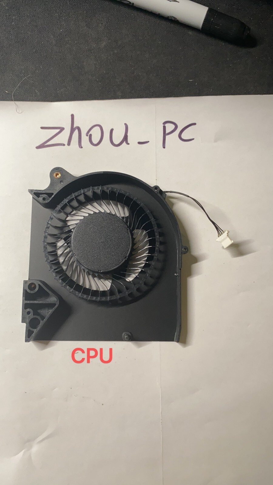 CPU GPU Cooling replacement cooler Fan for Dell Alienware Ryzen Laptop ...