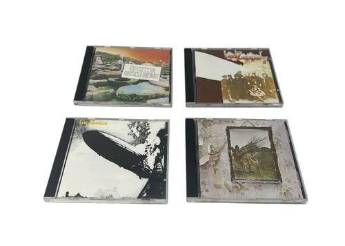 Lot of 4 Led Zeppelin CDs 1969-1973 Houses Of The Holy Self Titled ...