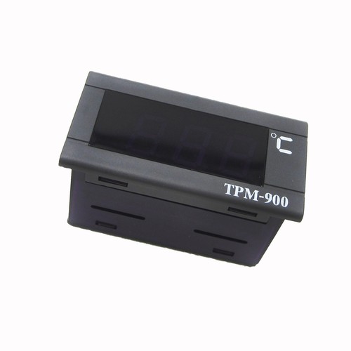 220V TPM-900 Digital Temperature Controller LED Panel Meter with Sensor ...