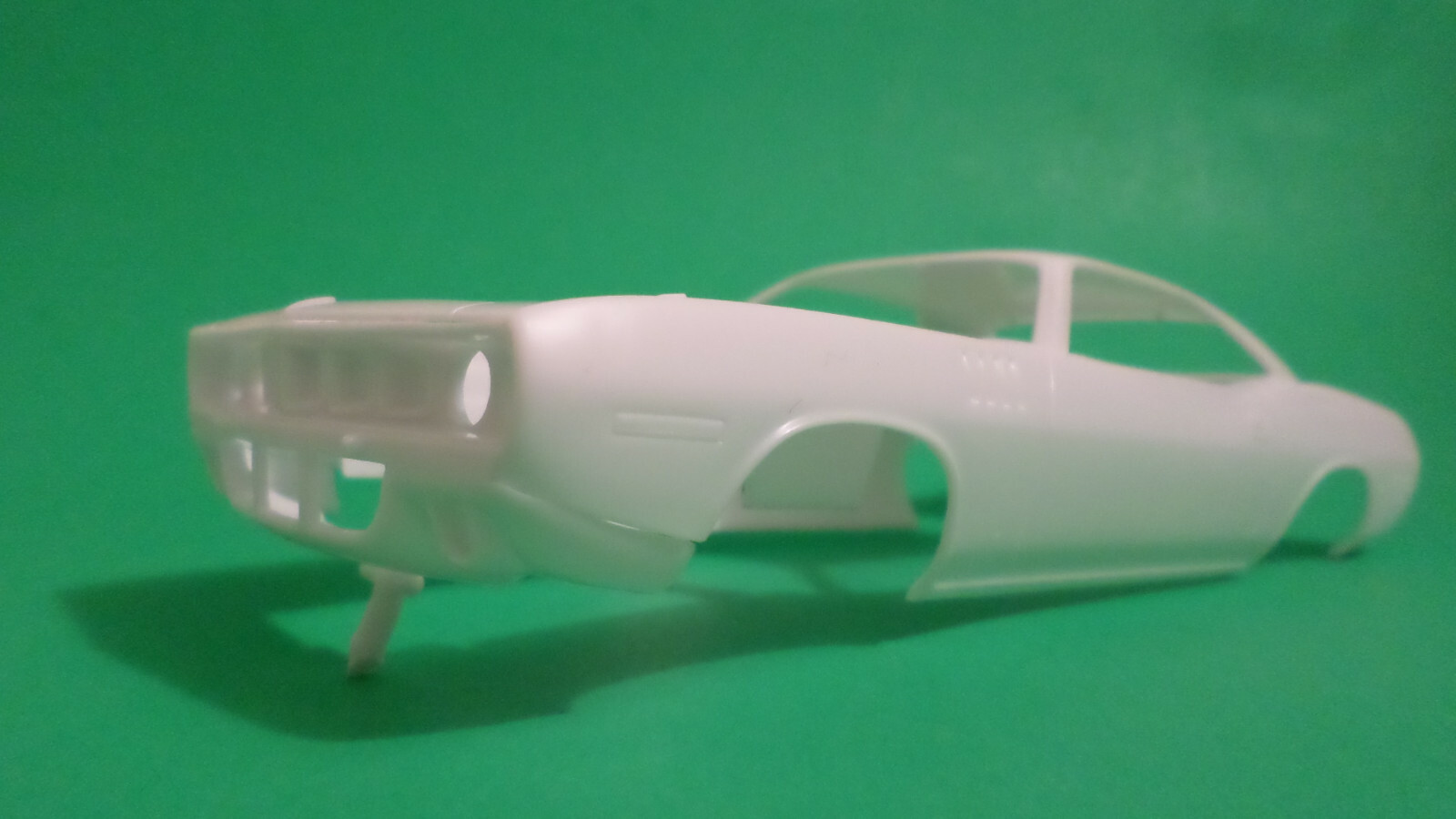 1971 426 Hemi Cuda Plymouth 1/24 Body Shell Grill Chrome Bumper Model ...