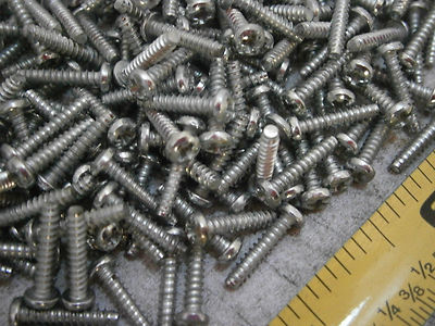 Tapping Screws #2 x 7/16" Phillips Pan Head Type B Steel Zinc Lot of ...