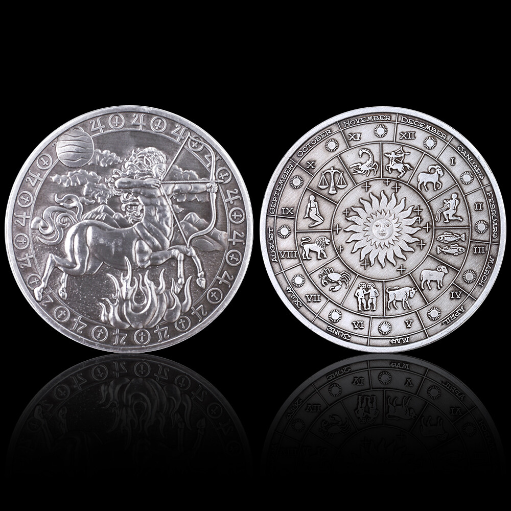 Constellation of Sagittarius Coin Retro Challenge Coin in Cover New ...