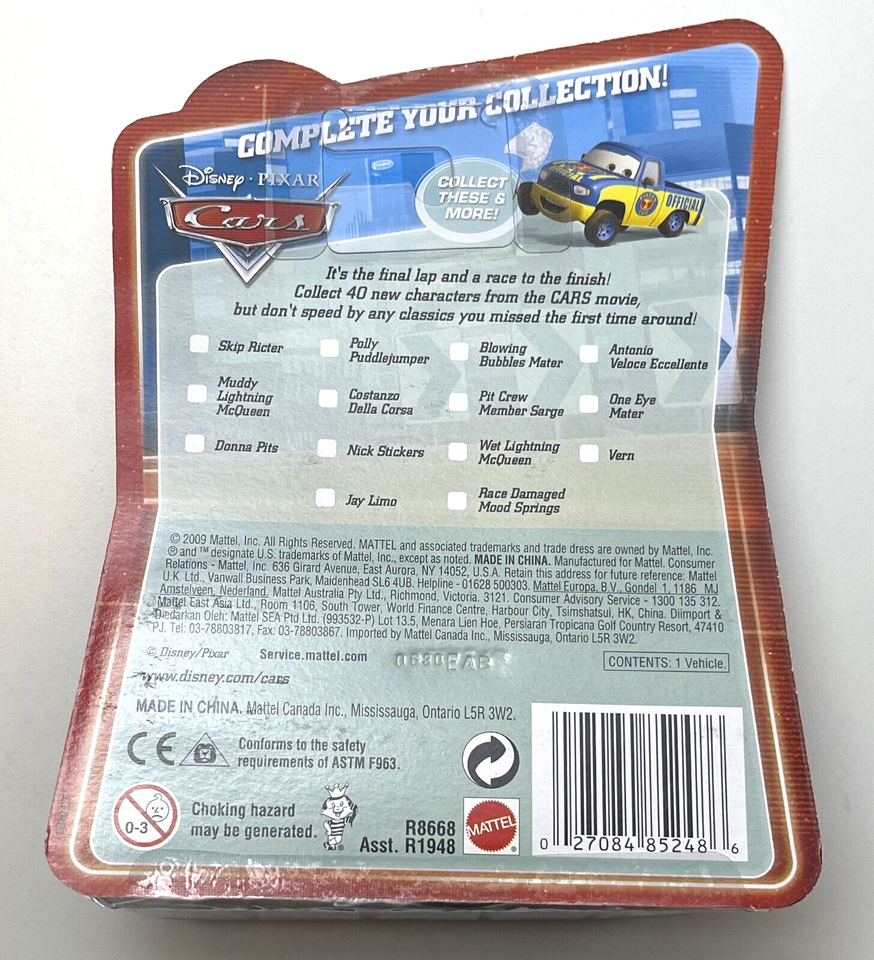 Disney Pixar Cars - Final Lap Collection #127 - Lighting McQueen with ...