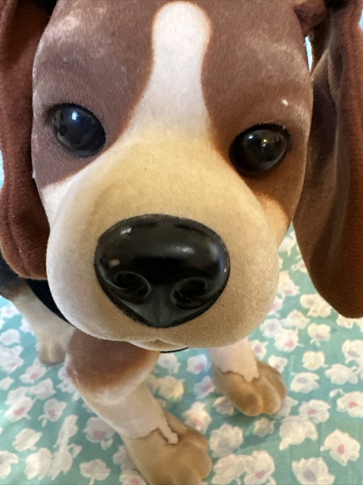 My Very Own Puppy Dog Mattel Beagle Vintage Toy Preowned Flocked ...