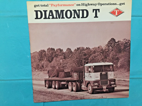 1965 DIAMOND T "P & D SERIES TILT CAB TRUCKS" Truck Dealer Sales ...