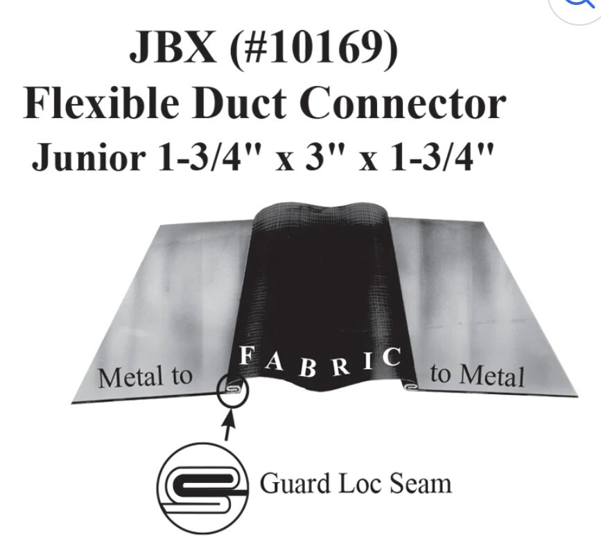 DuroDyne Excelon Flexible Duct Connector 10169 JBX 100 ft Roll HVAC | eBay