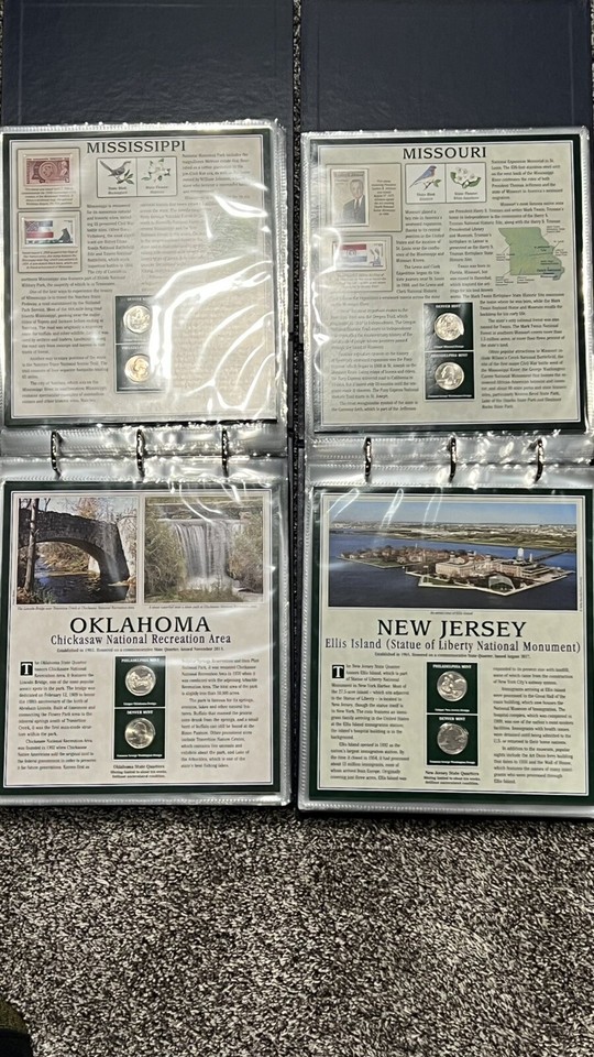 America The Beautiful State Quarters Collection Volumes 1 & 2 | eBay