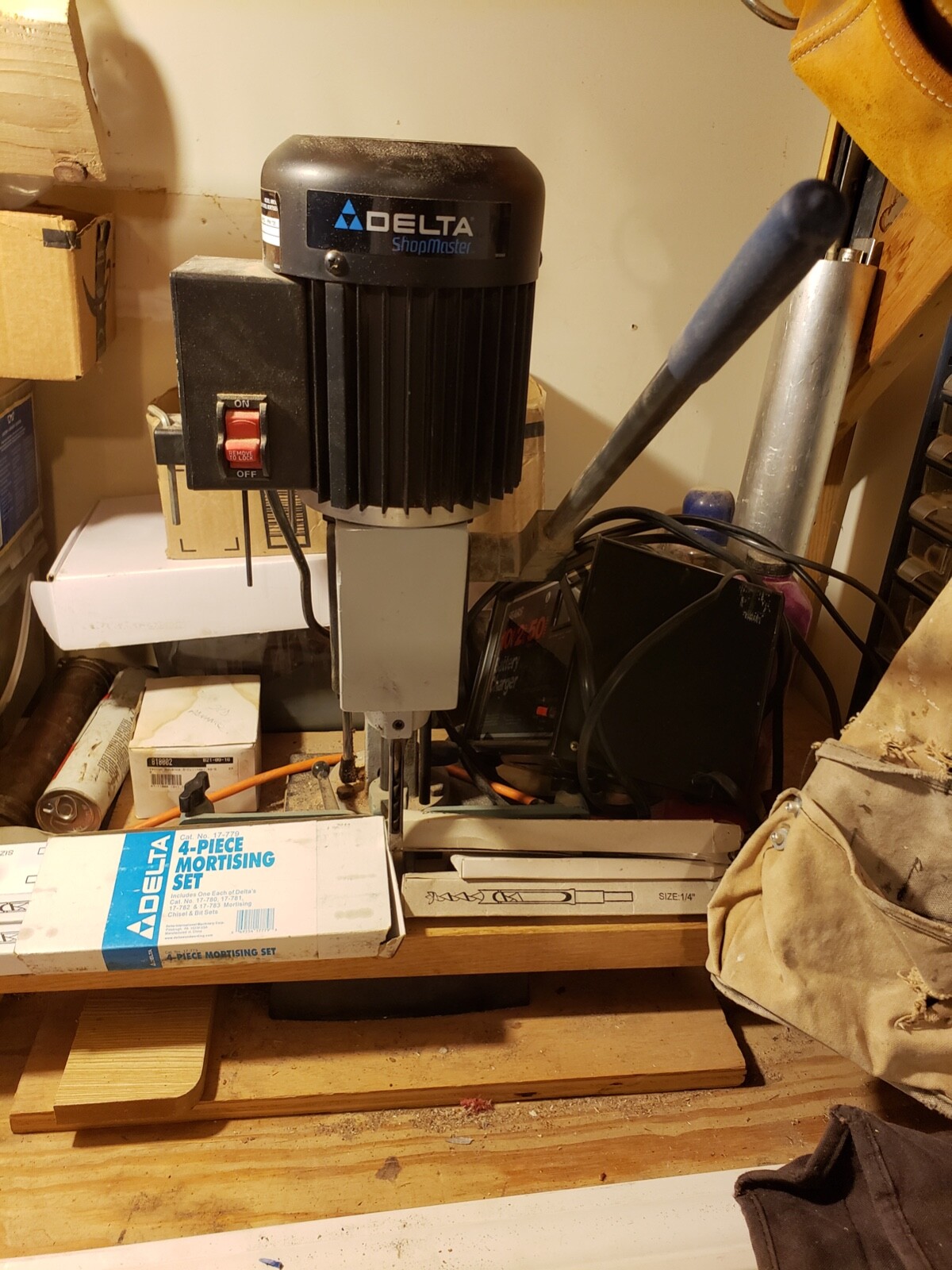 delta hollow chisel mortiser | eBay