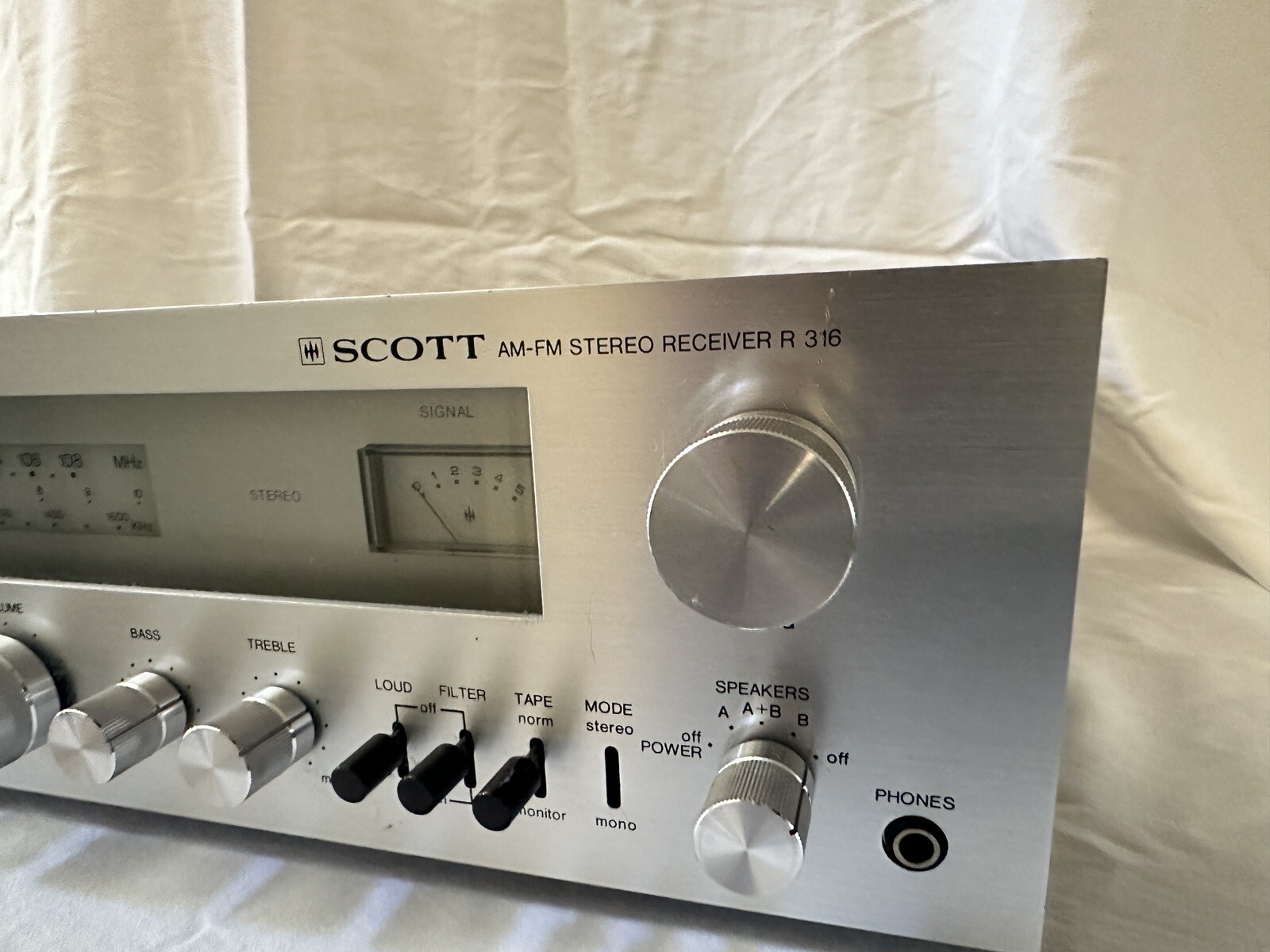 vintage HH Scott AM-FM stereo receiver R 316 L | eBay