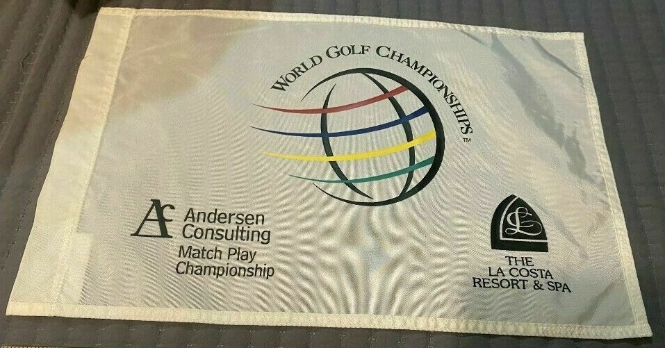 WGC Accenture Match Play Championship pin flag Tiger Wood open ryder ...