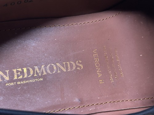 Allen Edmonds Verona II Horse Bit Loafer Black Leather Men's Size 12 ...