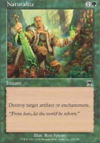 Hero Deal, English - 1 x MTG Naturalize Onslaught | eBay