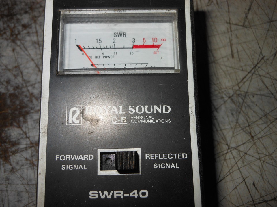 ROYAL SOUND SWR-40 SWR Meter Amateur Ham Radio CB HF | eBay
