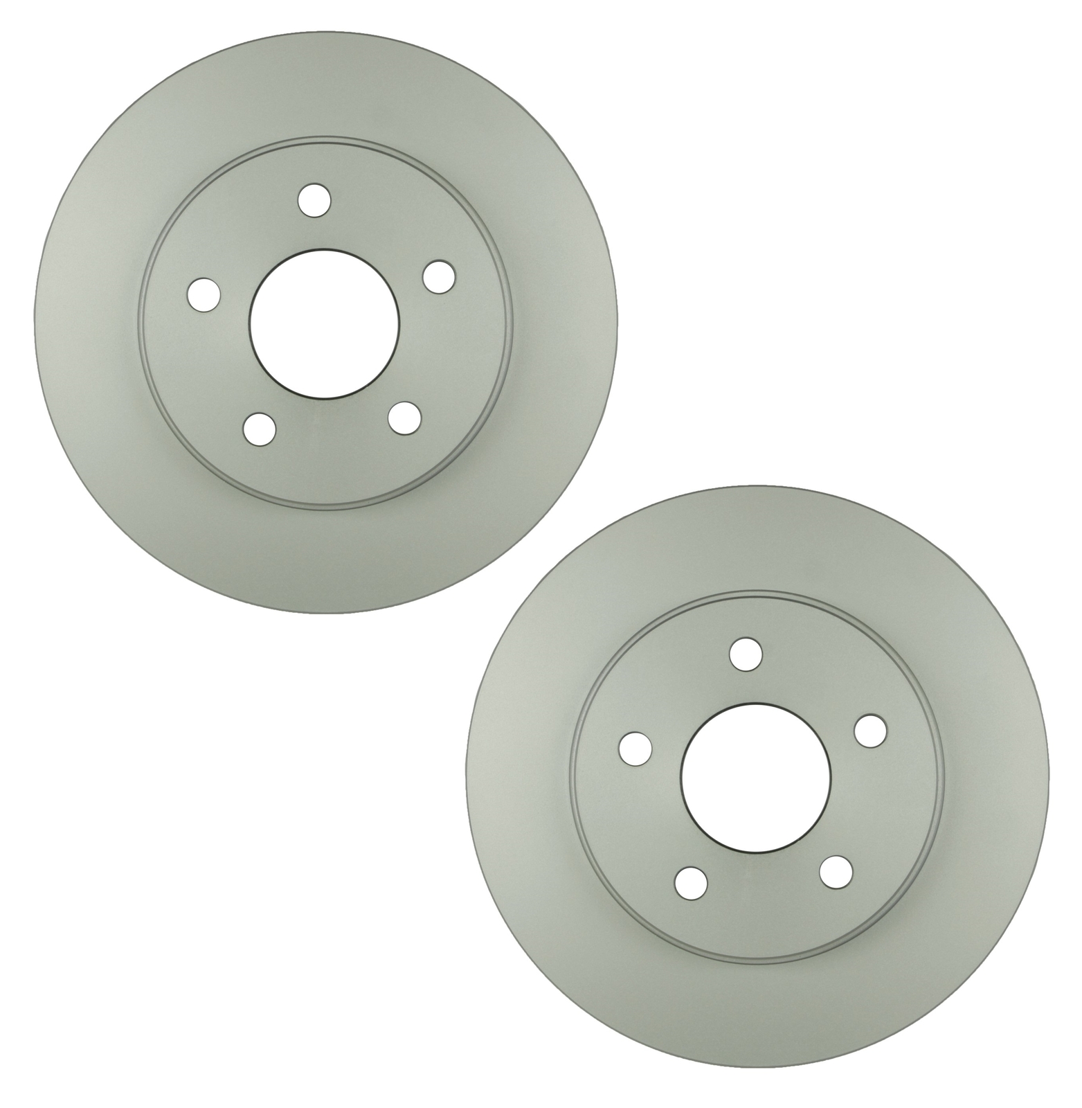 Bosch Pair Set 2 Rear 270mm Solid Disc Brake Rotors For Chevrolet ...