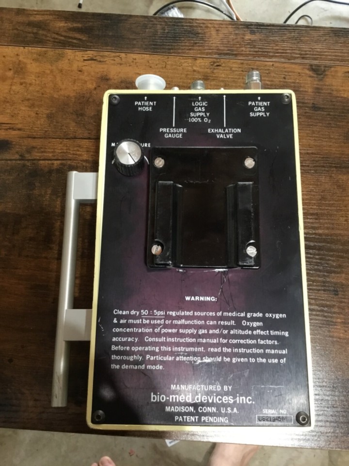 Bio-Medics Inc. IC-2A VENTILATOR | eBay