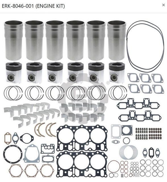 INFRAME in Frame Engine Overhaul Rebuild Kit for Mack E7 ASET Pai # Erk ...