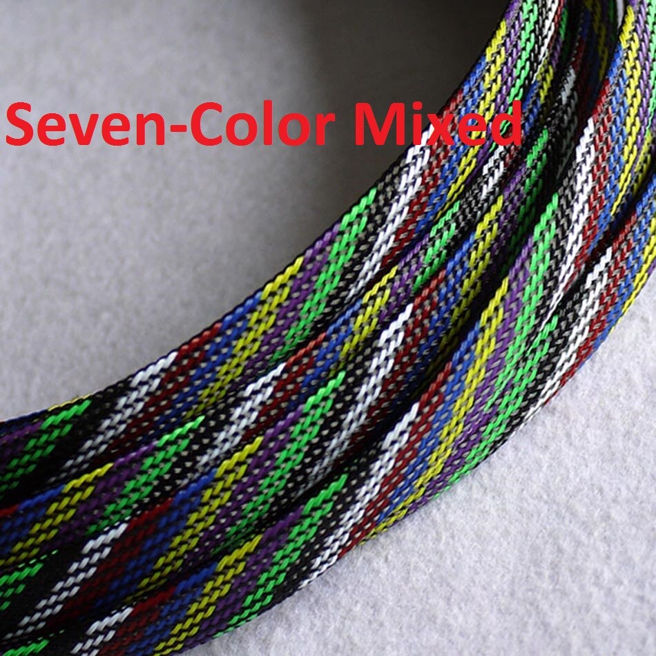 Various Sizes/Colors Braided Cable Sleeving Expandable Sheathing Cable ...
