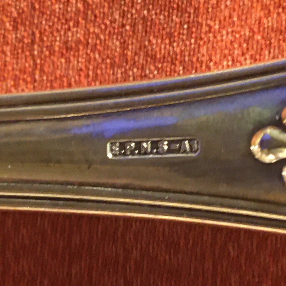 Sheffield Kings Pattern EPNS -A1 Large Soup Ladle Silver Plate England ...