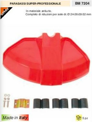 Universal Professional Brush Cutter Guard With Shaft Ø 24 26 28 32 | eBay