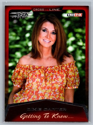 Tristar TNA Dixie Carter #33 Getting To Know Wrestling Trading Card | eBay