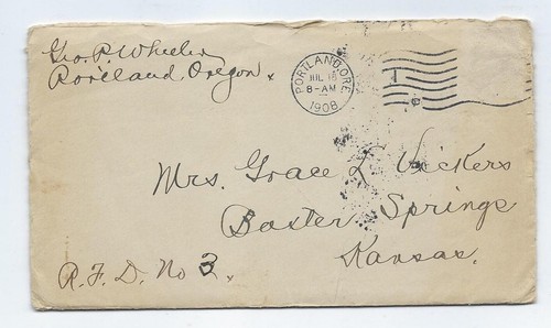 George Post Wheeler Signed Letter Politics 1908 President Taft Portland ...