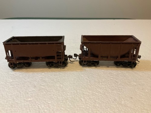 Lot of 2 HO Scale Ore Cars, Unlettered/Repainted. As shown. #T3 | eBay