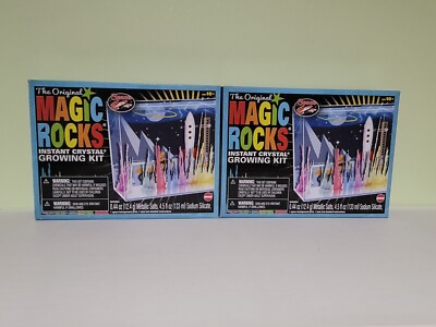 Lot Of 2 The Original Magic Rocks Instant Crystal Growing Kit FREE ...
