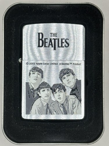 Vintage 2002 The Beatles Monochrome Zippo Lighter | eBay