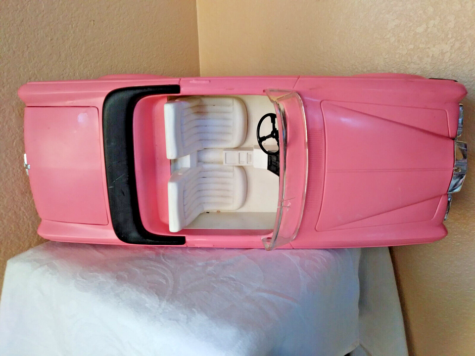 Barbie Classic Convertible Rolls-Royce Large Pink Toy Doll Car | eBay