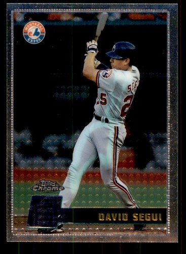 1996 Topps Chrome #44 David Segui Montreal Expos | eBay