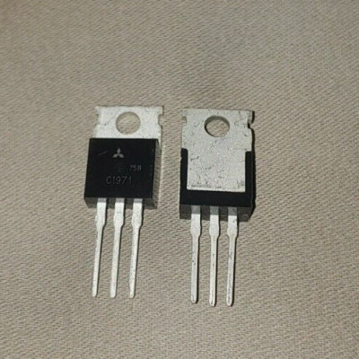 Genuine Mitsubishi 2SC1971 C1971 RF Power Transistor Replaces NTE342 ...