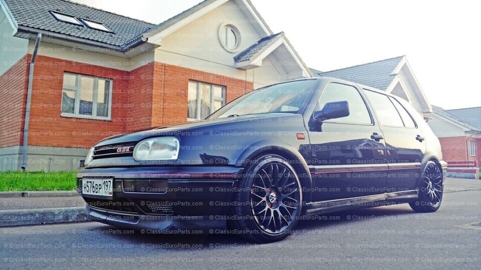 VW Golf MK3 Euro GTi & VR6 HEADLIGHTS SET Double LHD R32 Votex Left ...