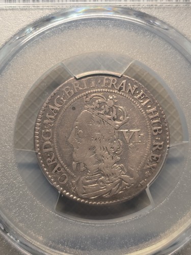 1637-42 Scotland 6 Shilling PCGS VF30 Richard August Collection - RARE ...