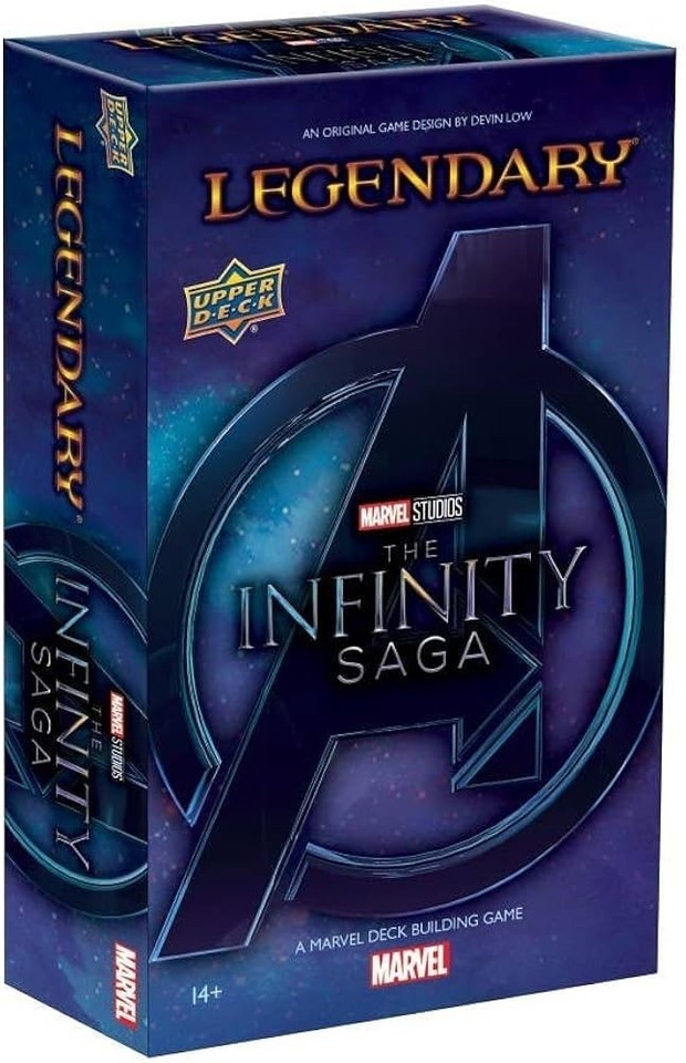 Legendary: Marvel - The Infinity Saga (New and Sealed) MCU Card Game ...
