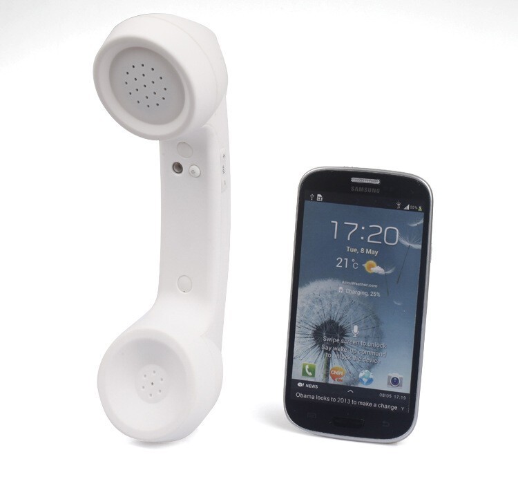 Retro Phone Handset with Wireless Bluetooth Radiation-Proof for Android ...