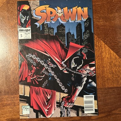 Spawn 5 NEWSSTAND Todd McFarlane 1st Billy Kincaid Image Comics 1st ...