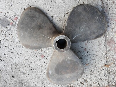 CANAL BOAT INBOARD BOAT ENGINE BRONZE PROP | eBay UK