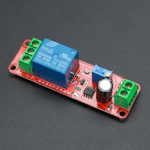 2pcs Delay Connect Module DC 12V NE555 Car Electrical Delay Module for ...
