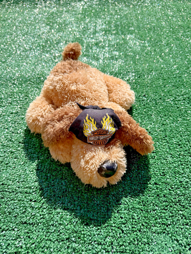 Harley Davidson Dog Plush Stuffed Animal Puppy Biker Stuffed Animal ...