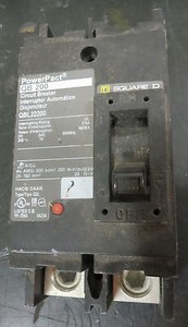 Square D PowerPact QB 200 Circuit Breaker QBL22200 200 Amp 2 Pole ...