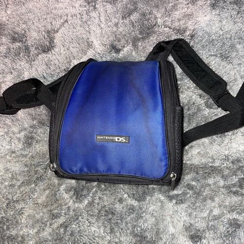Backpack Style Carrying Case Storage for Nintendo DS Black Dark Blue ...