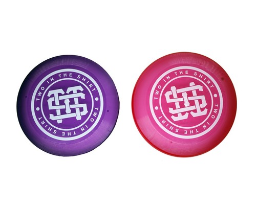 2 Frisbee Discs | Two in The Shirt by Evans Flying Discs | Purple ...