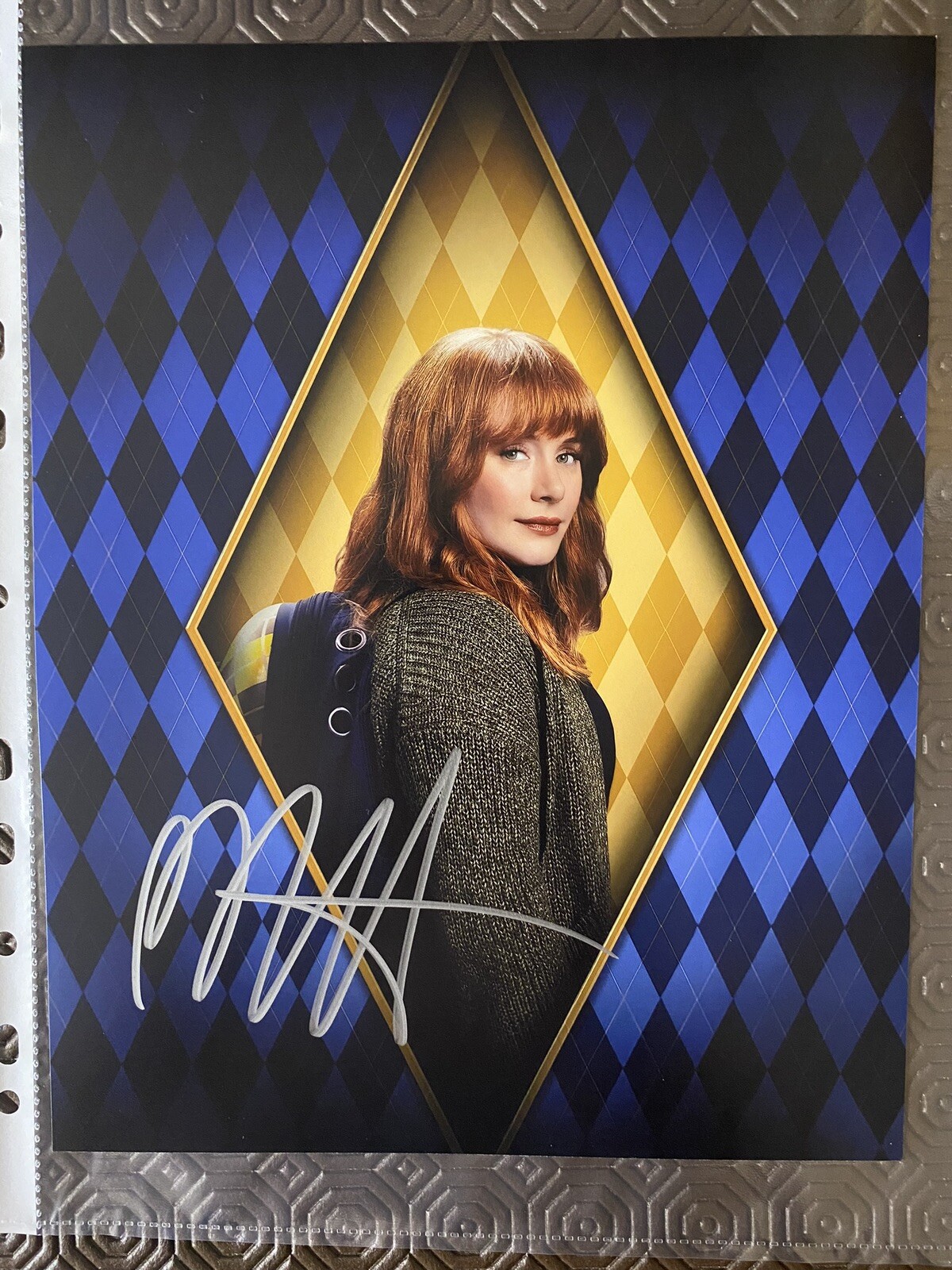 Bryce Dallas Howard Argyle Autographed Signed 8 X 10 Photo COA | eBay