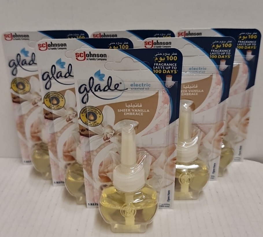 glade plug in refills 20ml x 6 refills | eBay