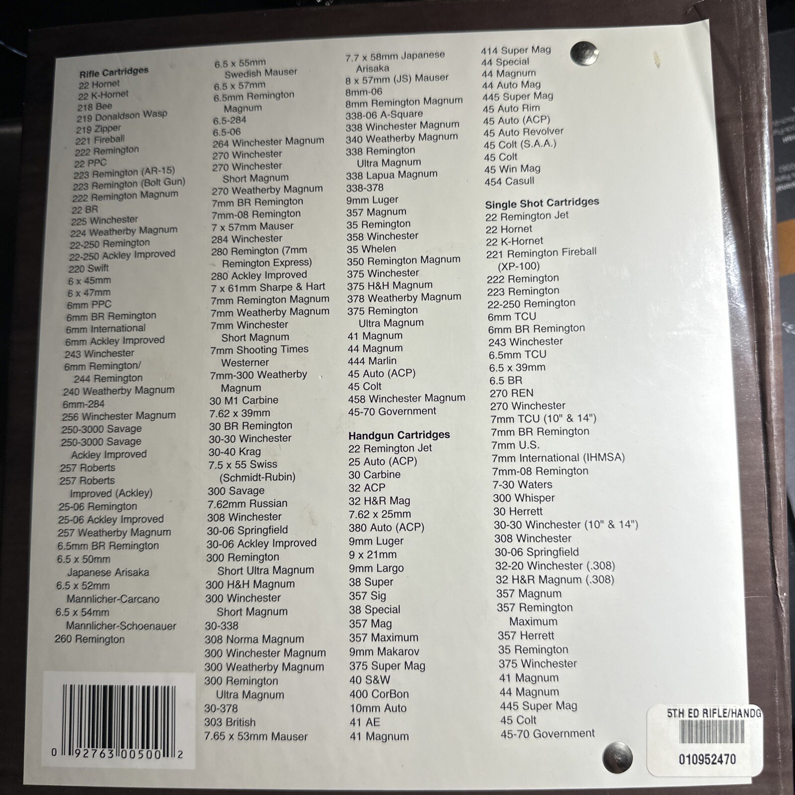 SIERRA Rifle & Handgun Reloading Data Manual | Grelly USA