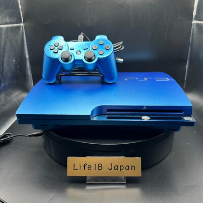 SONY PlayStation 3 PS3 320GB Splash Blue Console CECH-3000BSB w ...