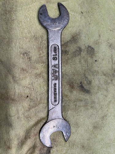 VAR Tool France #19 22/24mm Double Sided Wrench Vintage! - Used - | eBay